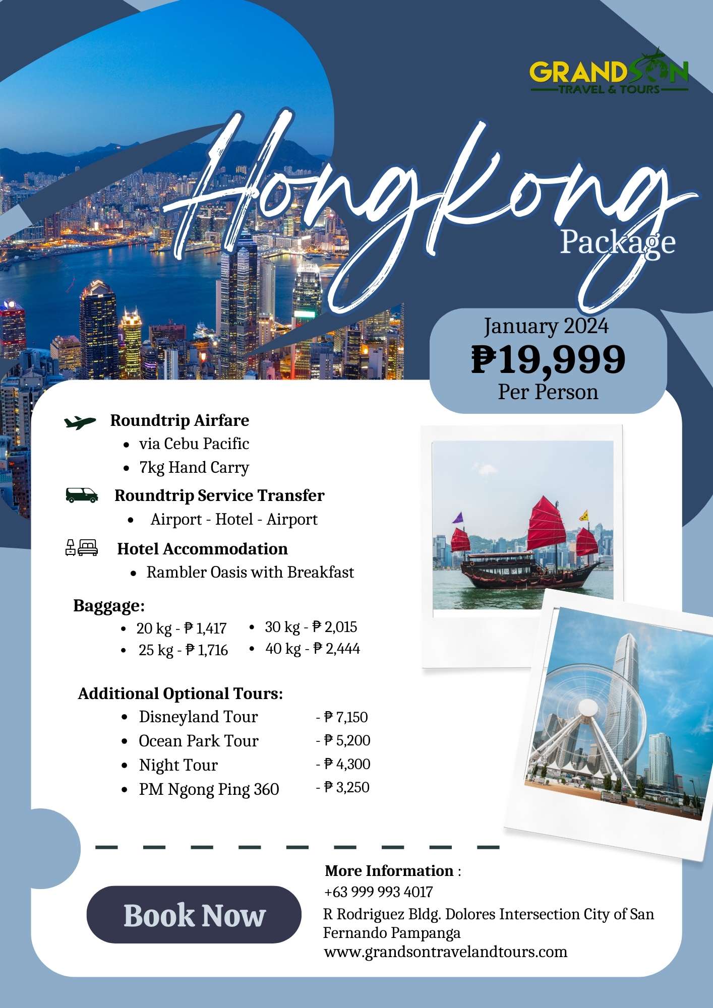 Hongkong - Grandson Travel and Tours